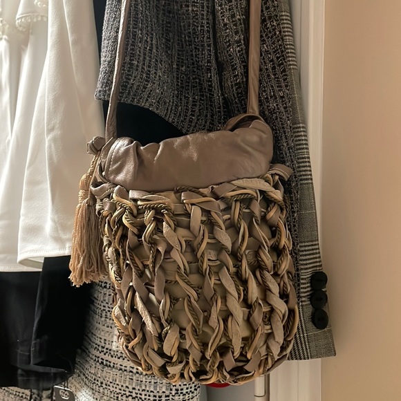 Rene Barkett | Bags | New Leather And Canvas Model | Poshmark